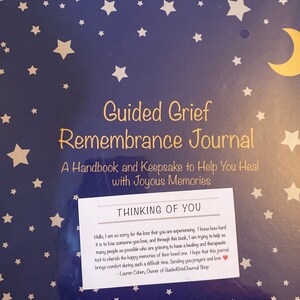 Guided Grief Remembrance Journal, A Handbook and Keepsake to Help You ...