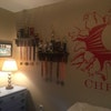 Custom Baseball or Softball Bursting Through Wall Decal - Baseball ...