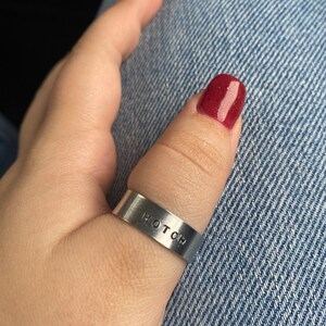 OBX Character Inspired Rings Adjustable - Etsy