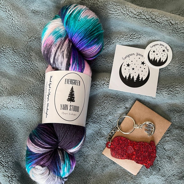Galaxy | READY TO SHIP | Hand Dyed Yarn, Indie Dyed Yarn, Sock Yarn ...