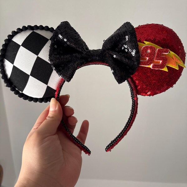 Race Cars Inspired Ears - Etsy