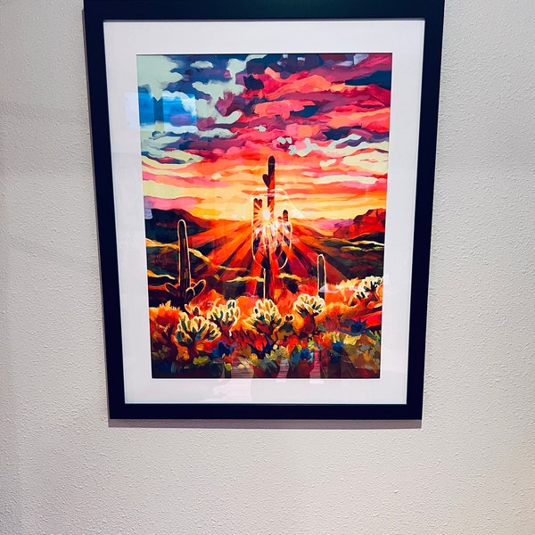 San Antonio, Texas Wall Art of Riverwalk, Unframed Print by Maria ...