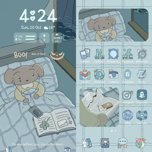 Cute Cozy Summer Icon Set, Cute Icons Pack, iPhone Theme, Cute App ...