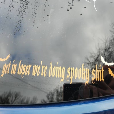 Spoiled Bat Decal Bat Decal Spooky Bitch Spooky Bitches Only Goth ...