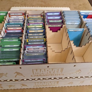 Custom Trading Card Game Storage Solution Large Box Premium - Etsy