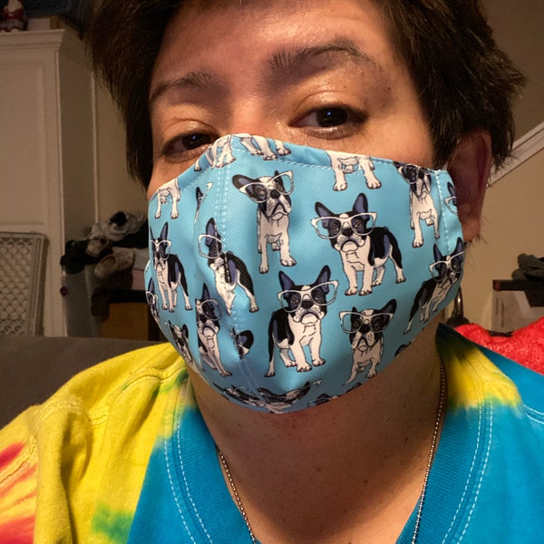 Handmade 3D Kawaii Face Mask/ Cloth Mask/ Fabric Mask W/ Filter Pocket ...