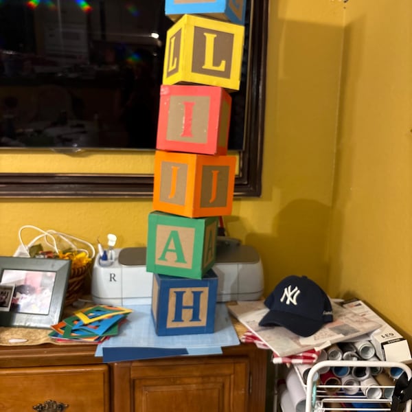 Building Block Font SVG Toy Blocks Letters Alphabet ABC Baby Svg ...