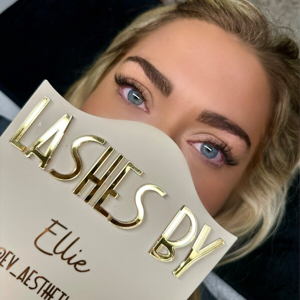 Eyelash Technician Prop Handheld Mirror, Lash Face Paddle Gift, Lash ...