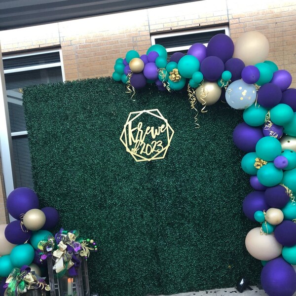 Custom Name Sign Backdrop, Geometric Name Sign Wood, Wedding Backdrop ...