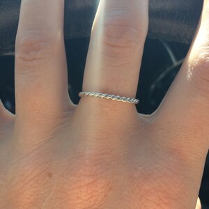 Subtle Wavy Rings in Twisted and Plain. Available in Copper, Sterling ...