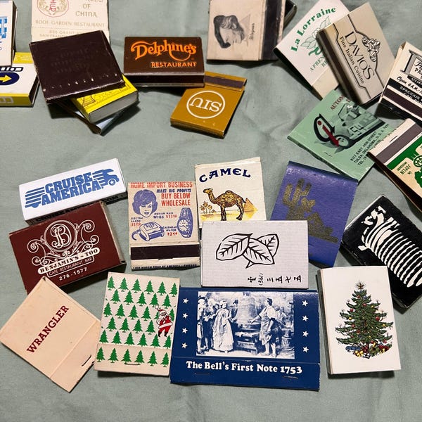 Coastal Matchbook Shadowbox **daytona Beach, Florida, Mid-1900s** White ...