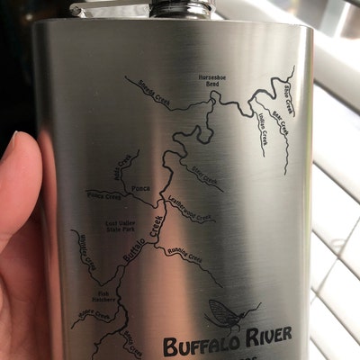 MONTANA RIVERS Map Wildlife Art Poster 16x20 Original Stonefly Studio ...