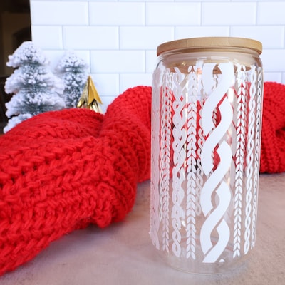 Knitted Pattern SVG Bundle, Knitting Yarn Texture PNG, Cable Stitch ...