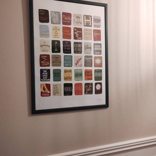 Classic Books Library Poster | Book Covers Art | Penguin Classics ...