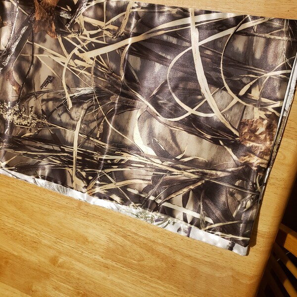 True Timber Snowfall Satin Camo Fabric by the Yard - Etsy