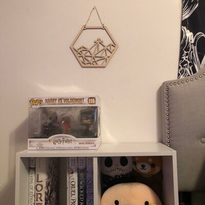 Geometric Velaris Wooden Wall Art Velaris Night Court - Etsy