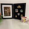Pin Badge Display Metal-frame, Enamel Pin Display Box for Collector ...