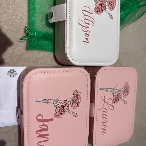 Flower Bouquet Jewelry Box, Mother's Ay Gifts, Gift for Her ...