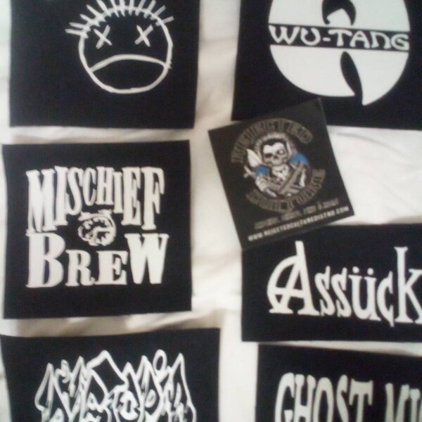 Punk Crust Punk Patches(dystopia,doom, Disrupt,crass,filth,antisect ...