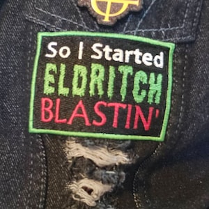 Video Game Arcade Player Patch, Label Name Embroidered Felt Morale ...