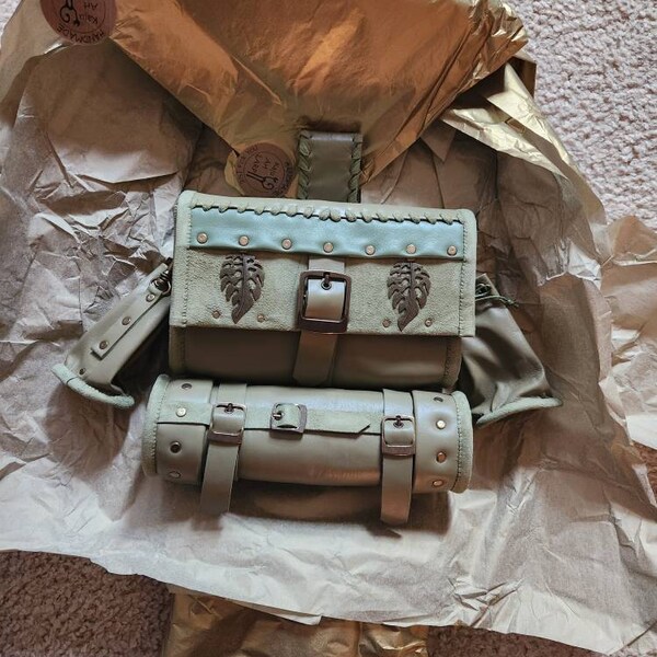 Alchemy Kit, Elixirs Kit, Raven Fantasy Wizard Accessories, LARP Bag ...