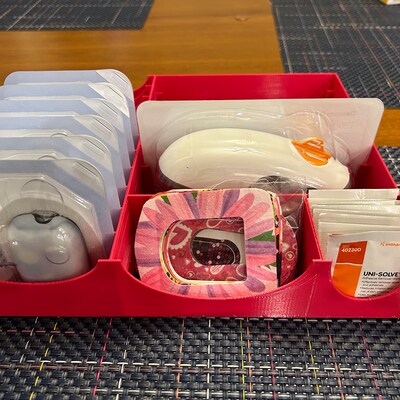 Omnipod Drawer Organizer 12 Pod Caddy Plus Extra - Etsy