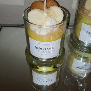 Pink Flower Candle With Two Wicks/custom Candle/candle With - Etsy