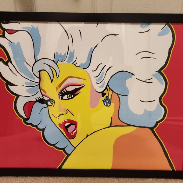 RUPAUL Art Print, Fashion, Drag Race, Drag, Drag Queen, Pop Art, Art ...