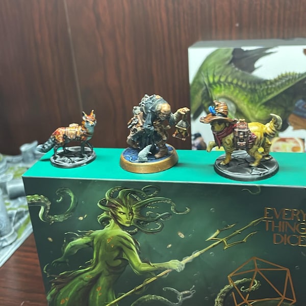 Orc Orog / Half-orc Fighter Barbarian DND Resin 28mm Scale Dungeons ...