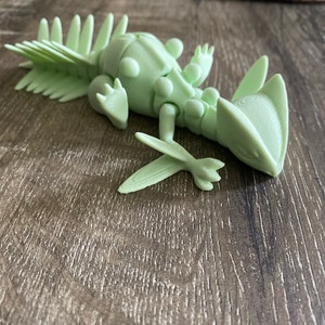 Articulated 3D Printed Charizard Fidget Toy - Etsy