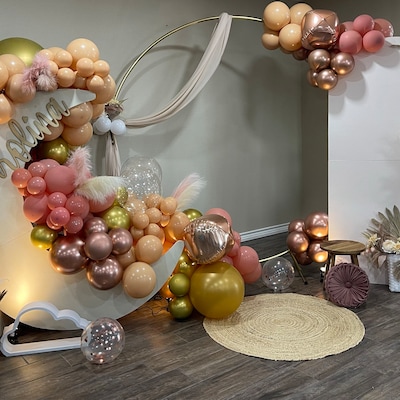 7ft Half Moon Backdrop Digital Template - Etsy