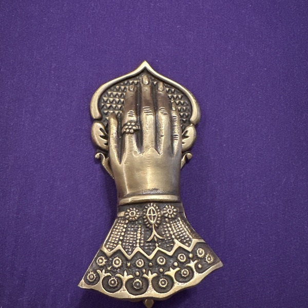 Victorian Hand Brass Clip Regular - Etsy