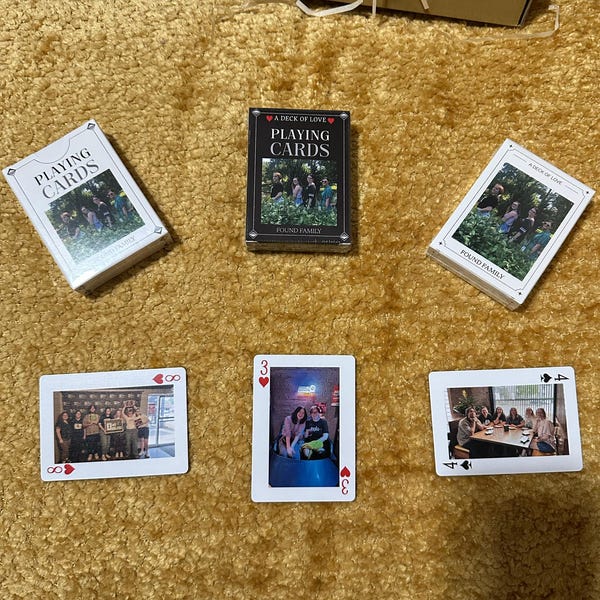 Personalized Monogram Playing Cards, Wedding Ring Monogram Gift, Guest ...