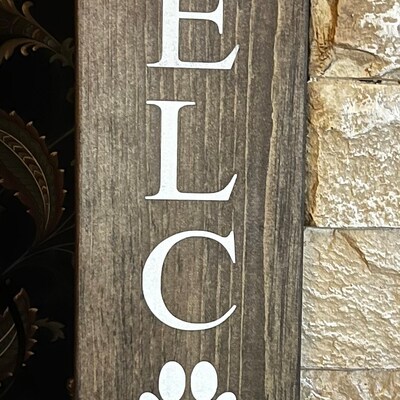 Custom Cowhide Welcome Sign Cow Print Sign Your Text - Etsy