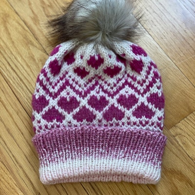 Love You Always Beanie KNITTING PATTERN - Etsy