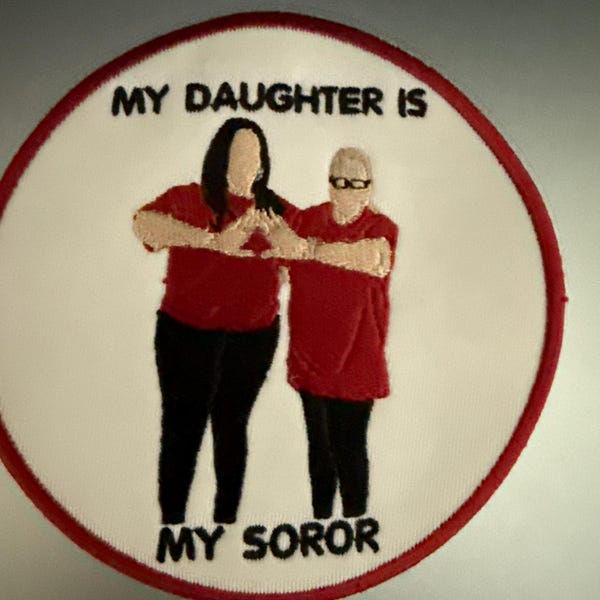 Custom Embroidered Portrait Patch From Photo, Personalized Photo Patch ...