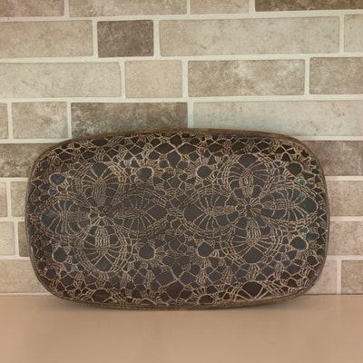 Ceramic Rectangular Platter, Handmade Ceramic, Handmade Pottery ...