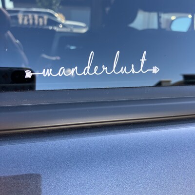 Mountain Pulse Vinyl Decal Vinyl Sticker, Car Window Decal, Hiking ...