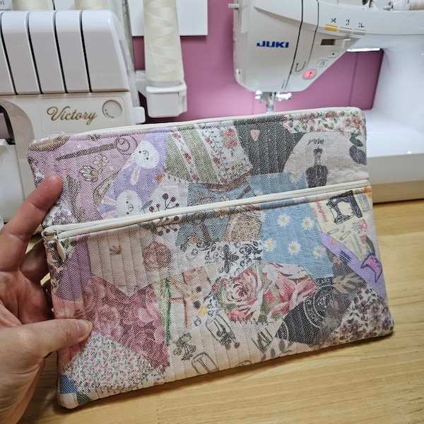 Basic Pouch PDF Pattern, Beginner Bag Sewing Pattern, Zipper Pouch, Bag ...