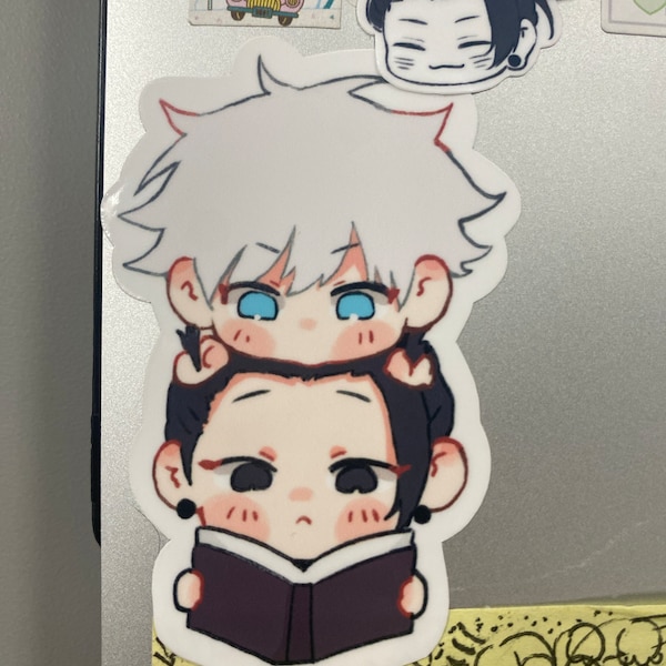 Satosugu Duo Anime Stickers | Cute | Laptop Sticker | Decals | Vinyl ...