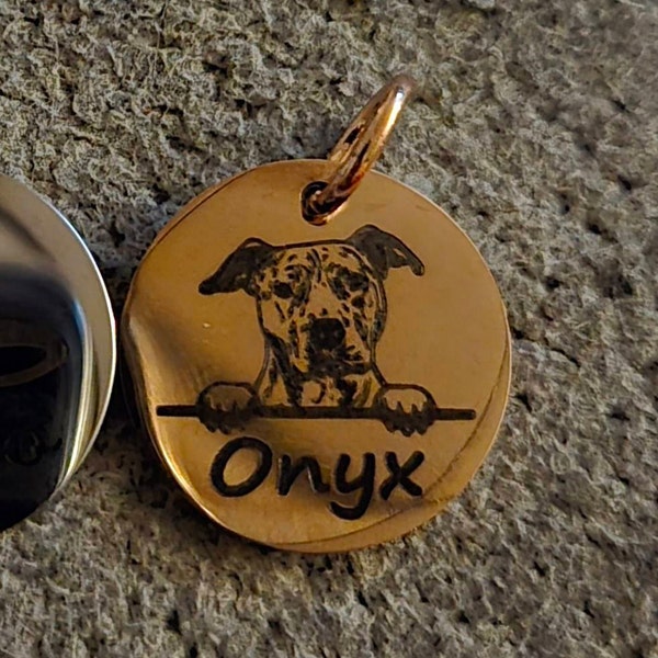 Cockapoo Gifts ,personalized Charm Necklace Custom Name Engraved Dog ...