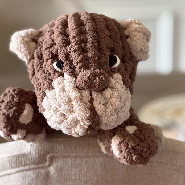 ARLO OTTER / Full Video Tutorial / Hand Knit Otter Snuggler / Hand Knit ...