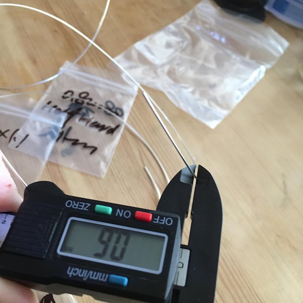 925 Sterling Silver Wires, Round Wires Soft Half Hard Wire 0.3mm 0.4mm ...