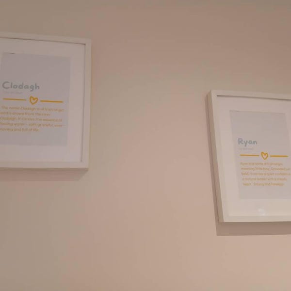 Grá Claddagh Print in Blue/irish Print/ Trendy Wall Art/funky Print ...