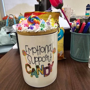 Funny Candy Jar, Motivational Gift, Custom Candy Jar, Boss Candy Jar ...