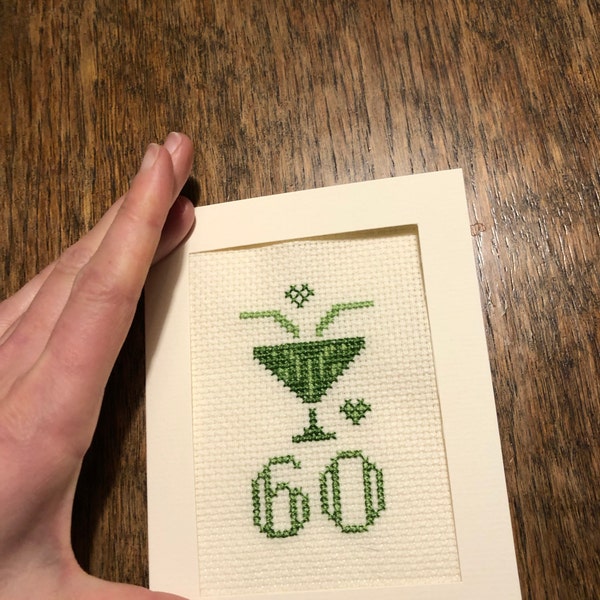 Small Good Luck Cross Stitch Pattern, DIY Good Luck Greeting Card - Etsy