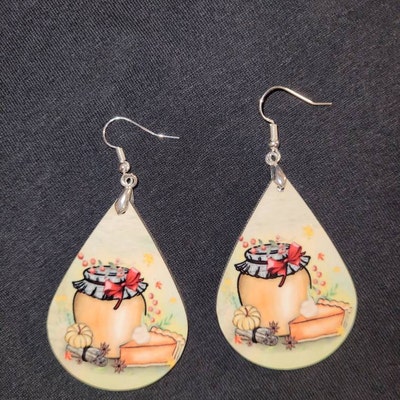 Bundle of 9 Ready to Press Teardrop Sublimation Earrings - Etsy