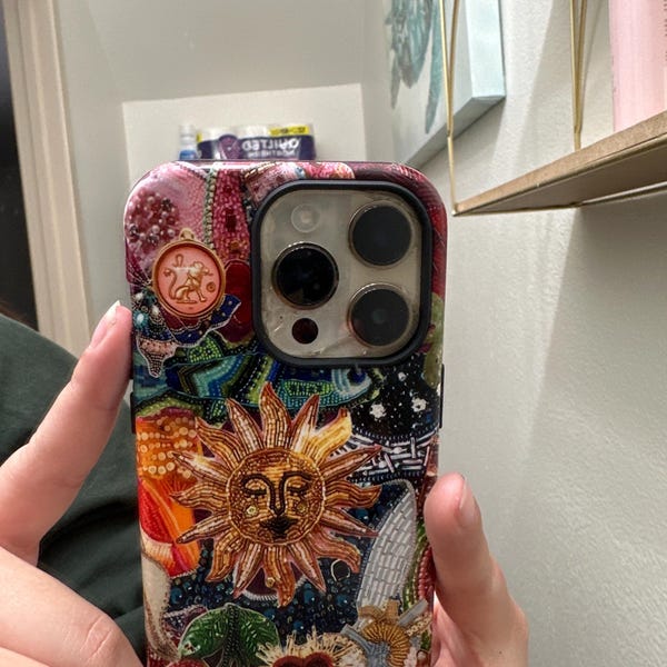 Blue China Phone Case Chinoiserie Toile Aesthetic Chinese Pattern ...