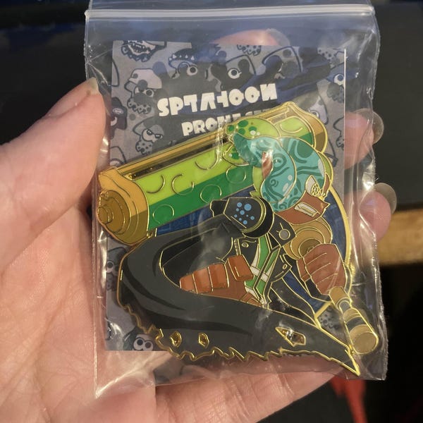 Splatoon Pin - Etsy