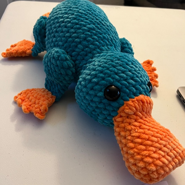 Spud the Platypus Crochet Pattern - Etsy